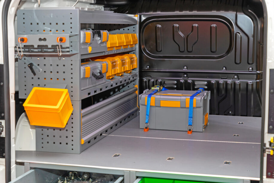 Van shelving and racking | Commercial Vehicle Contracts