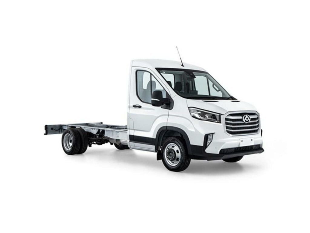 Electric Luton Van Maxus eDeliver 9 L3 Chassis Conversion 150kW Long ...