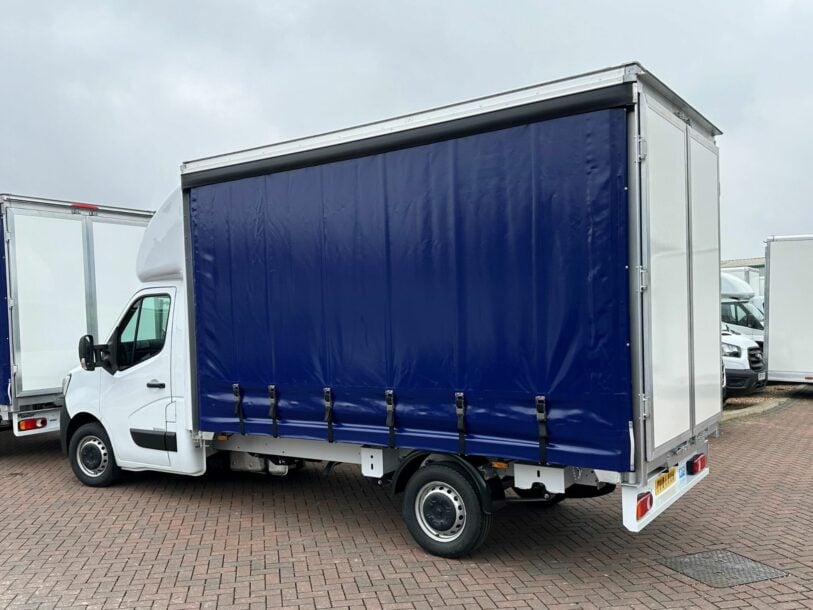 Curtain Side Van Conversions - Custom Lease Solutions | Commercial ...