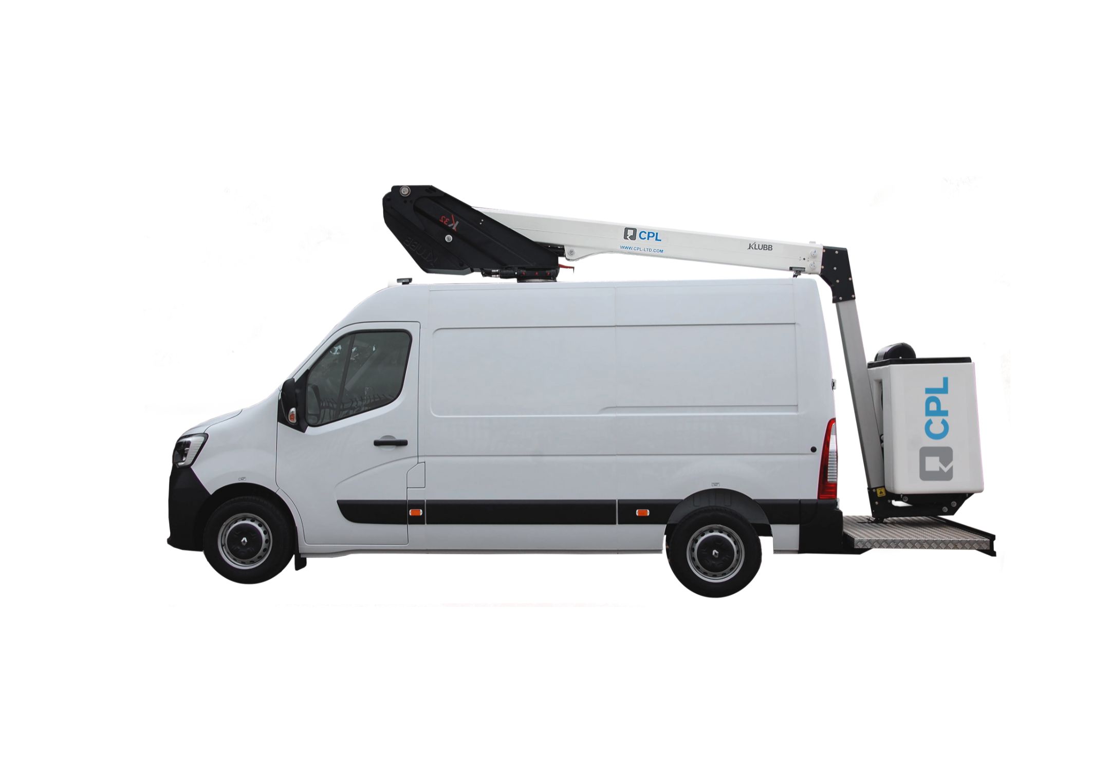 Renault Master Red L2 H2 CPL 1-Person 12.3m Cherry Picker Van ...