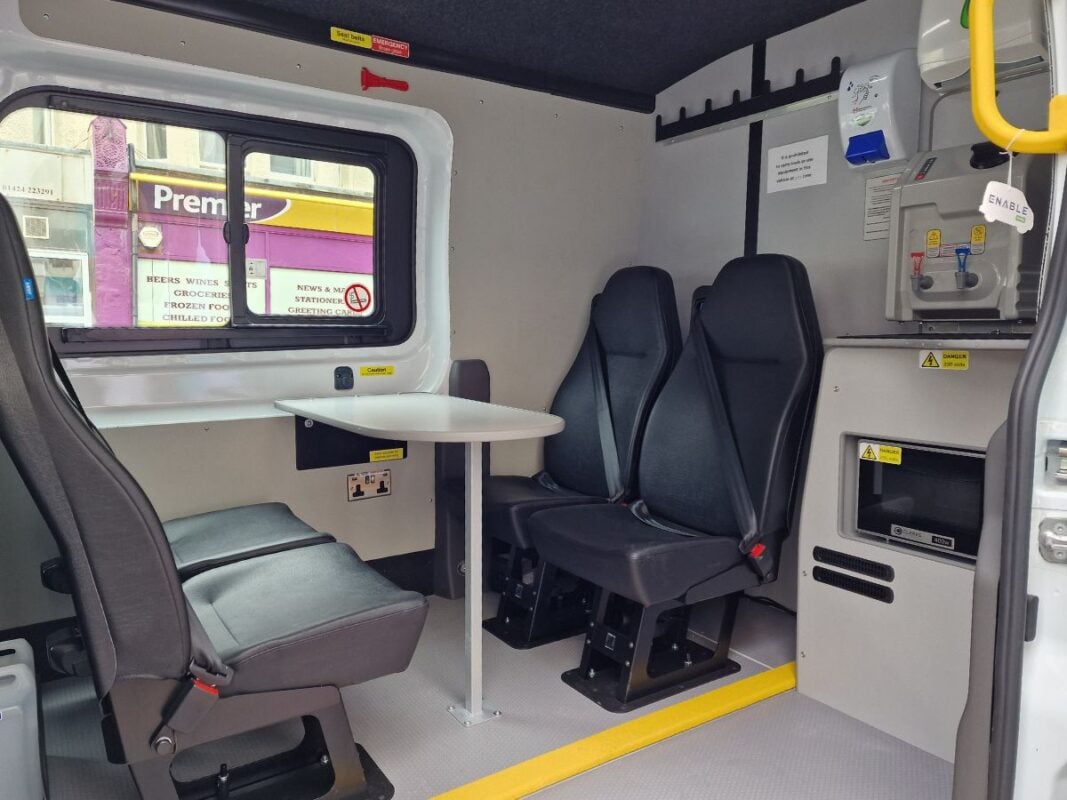 Bespoke Mobile Welfare Van Conversions Lease & Contract Hire ...