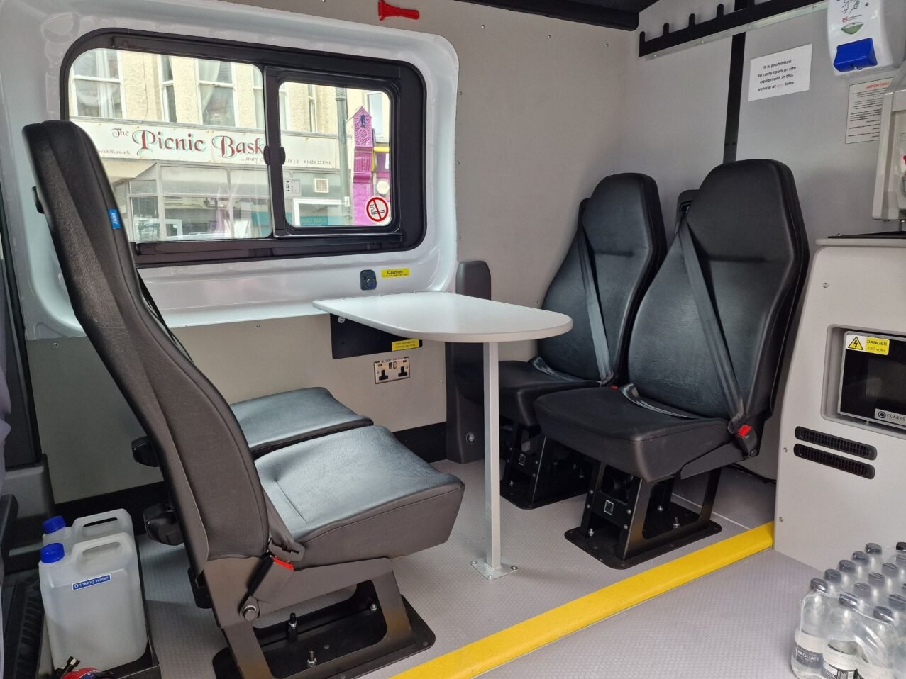 Bespoke Mobile Welfare Van Conversions Lease & Contract Hire ...