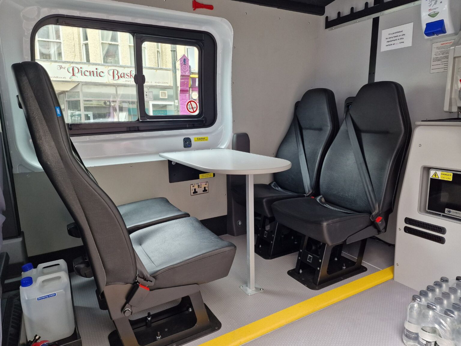 Bespoke Mobile Welfare Van Conversions Lease & Contract Hire ...