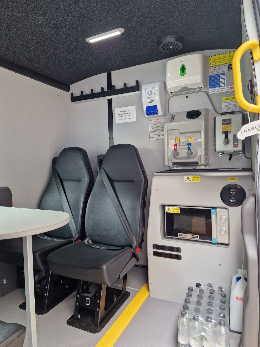 Bespoke Mobile Welfare Van Conversions Lease & Contract Hire ...